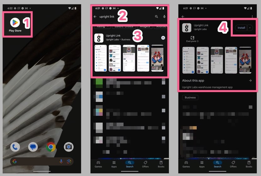 Overview of Features and Settings in Upright Link